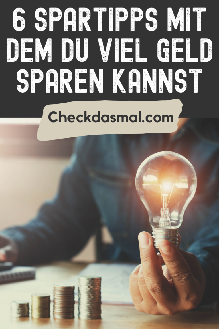 Mit diesen Tipps lässt sich reichlich Geld sparen - checkdasmal.com